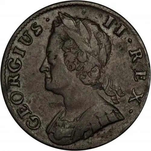 1745 George II Half Penny | Chards