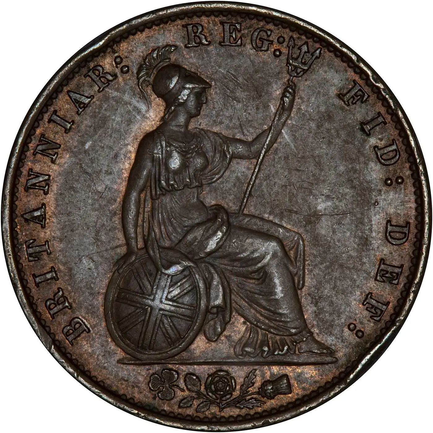 1857 Half Penny Victoria Copper Coin | Chards - £60.00