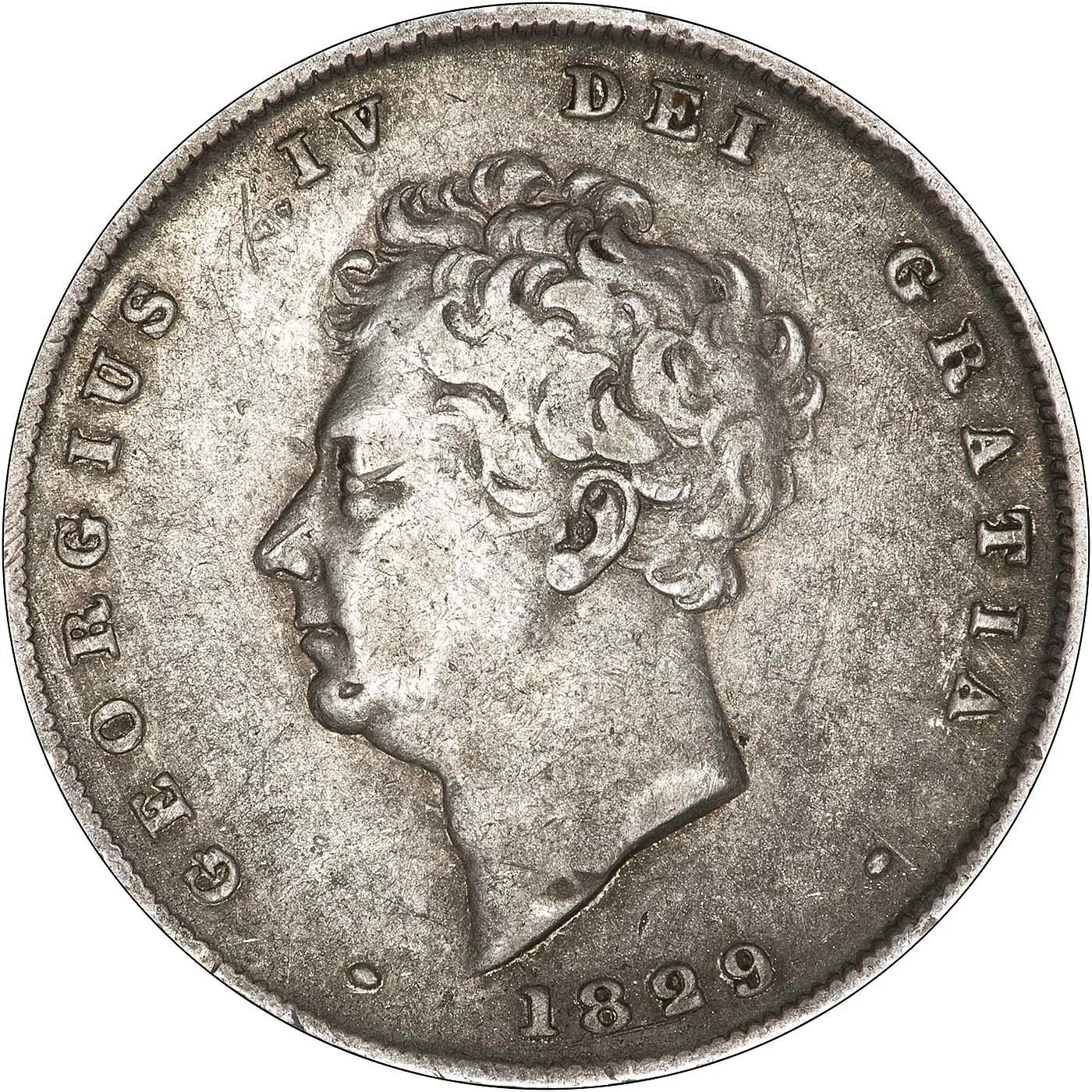 1829 Shilling George IV Graded Coin | Chards - £40.00