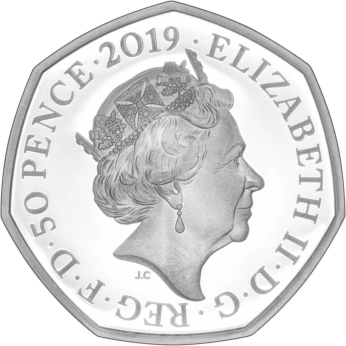 2019 50 Years of the 50p Silver Proof Coin | Chards