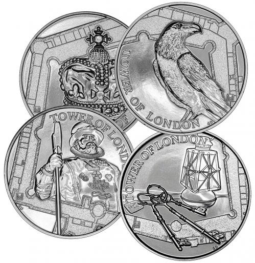 2019 Tower of London £5 Coin Series | Chards - £47.80