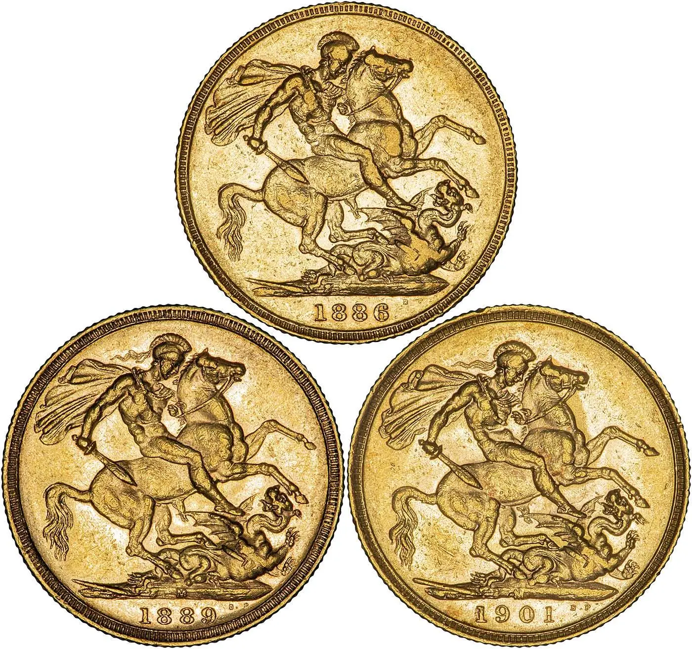 Queen Victoria Portrait Collection - 3 Sovereigns | Chards