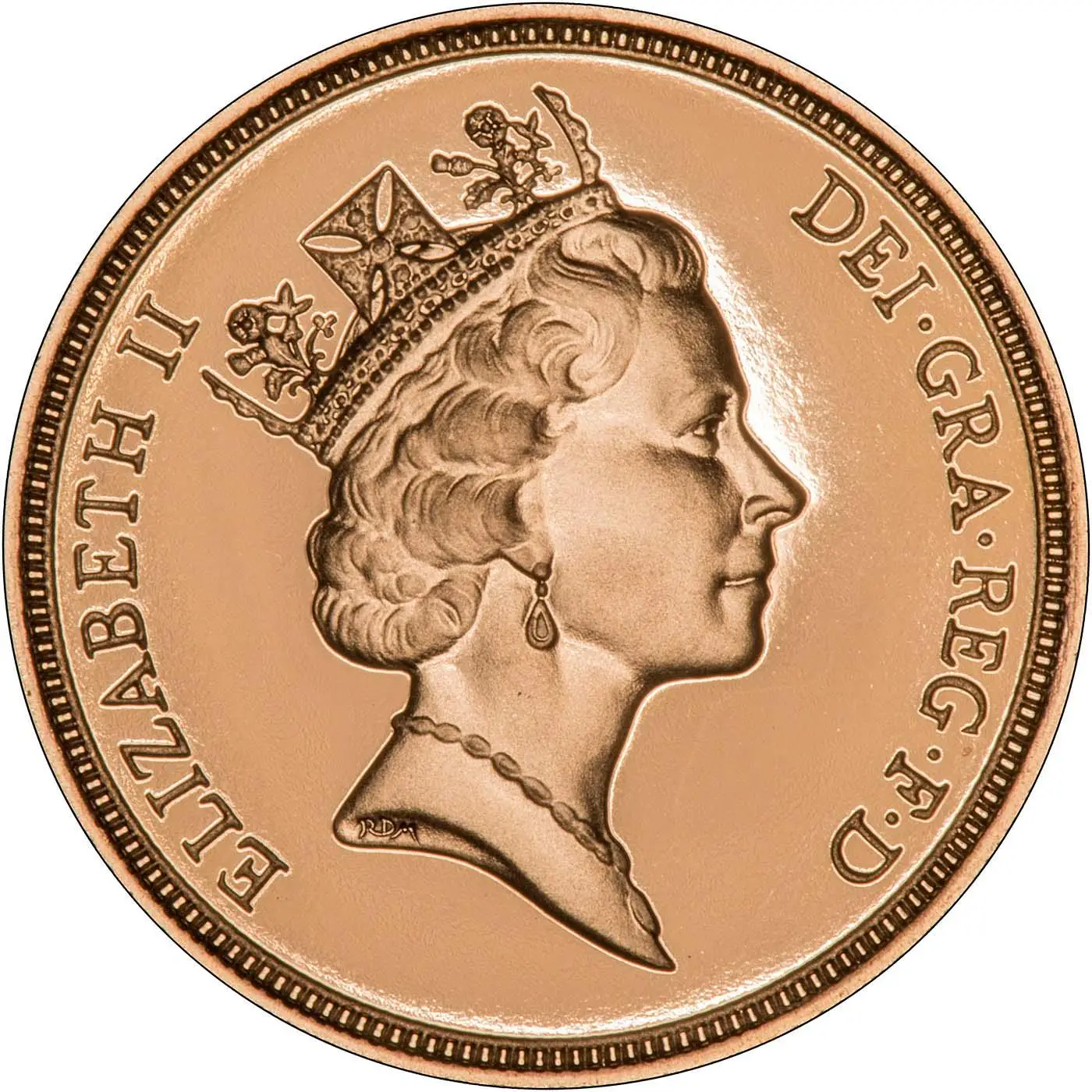 1992 Gold Sovereign Elizabeth II Proof | Chard