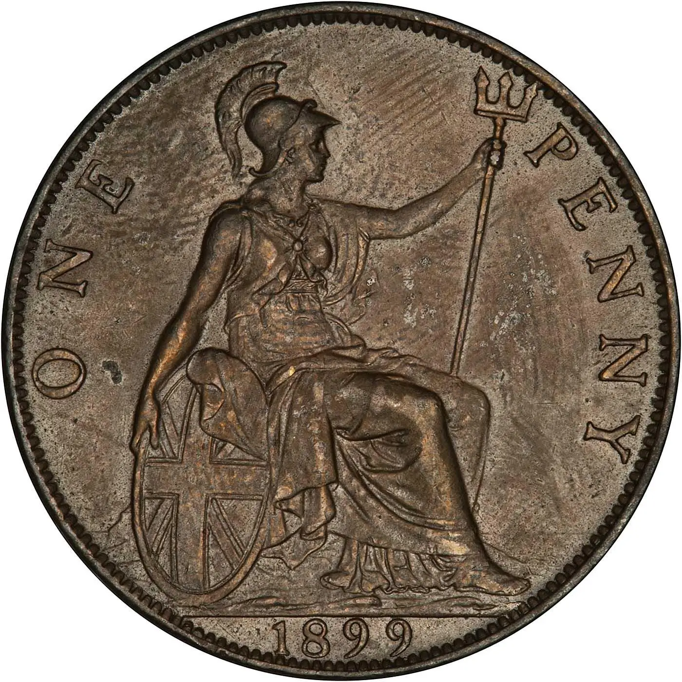 1899 Penny Victoria Veiled Head Coin | Chards - £38.00