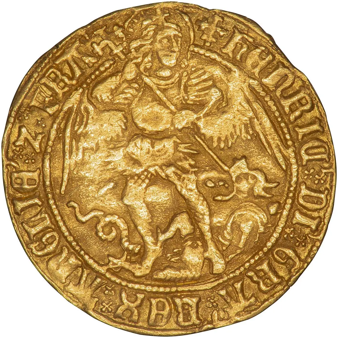 1504-1505 Henry VII Gold Angel Coin | Chards - £3,800.00