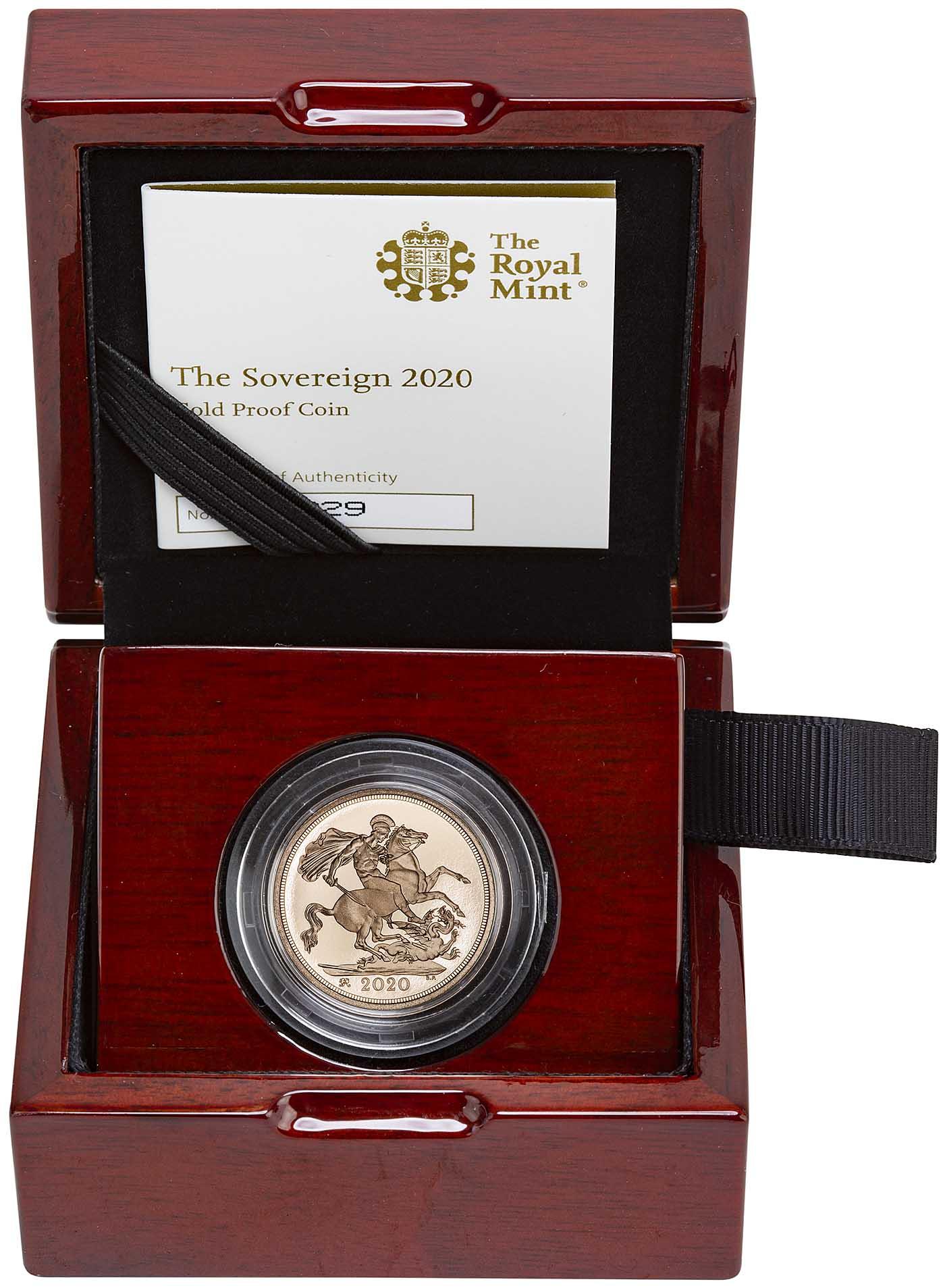 2020 Gold Sovereign Proof Coin | Chards - £615.00