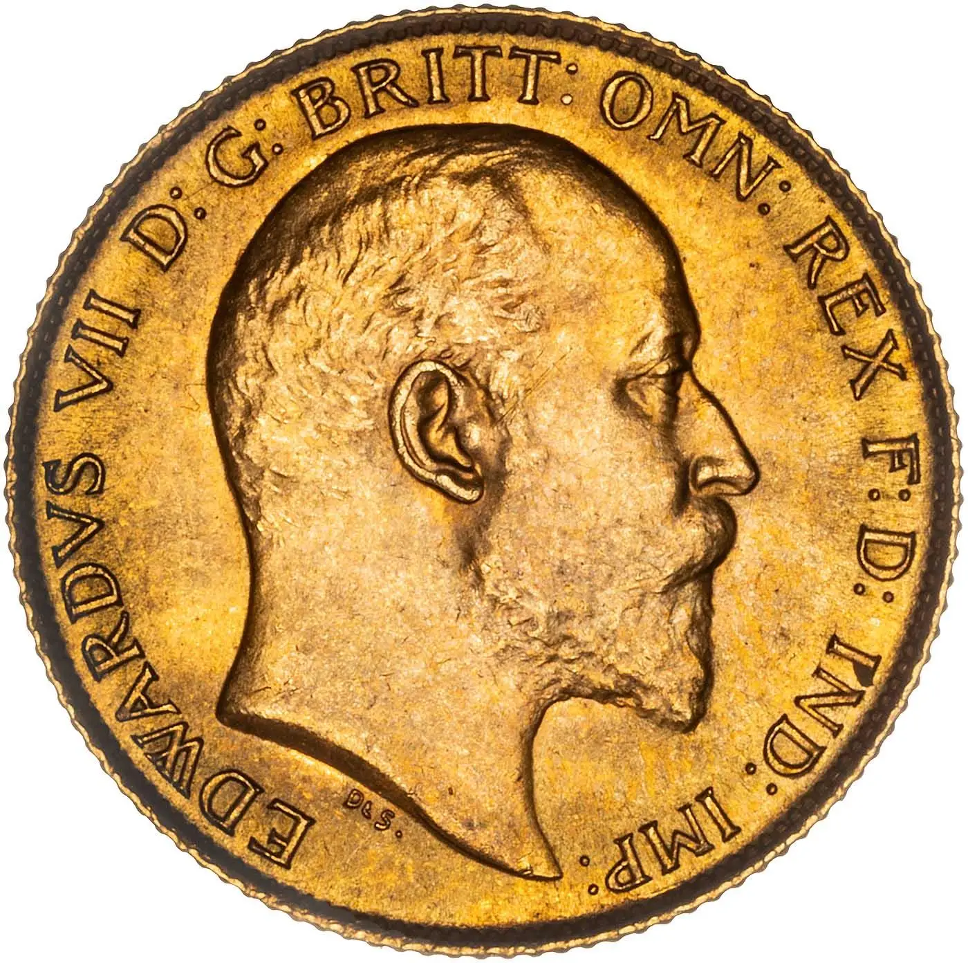 1909 Gold Half Sovereign Edward VII London | Chards