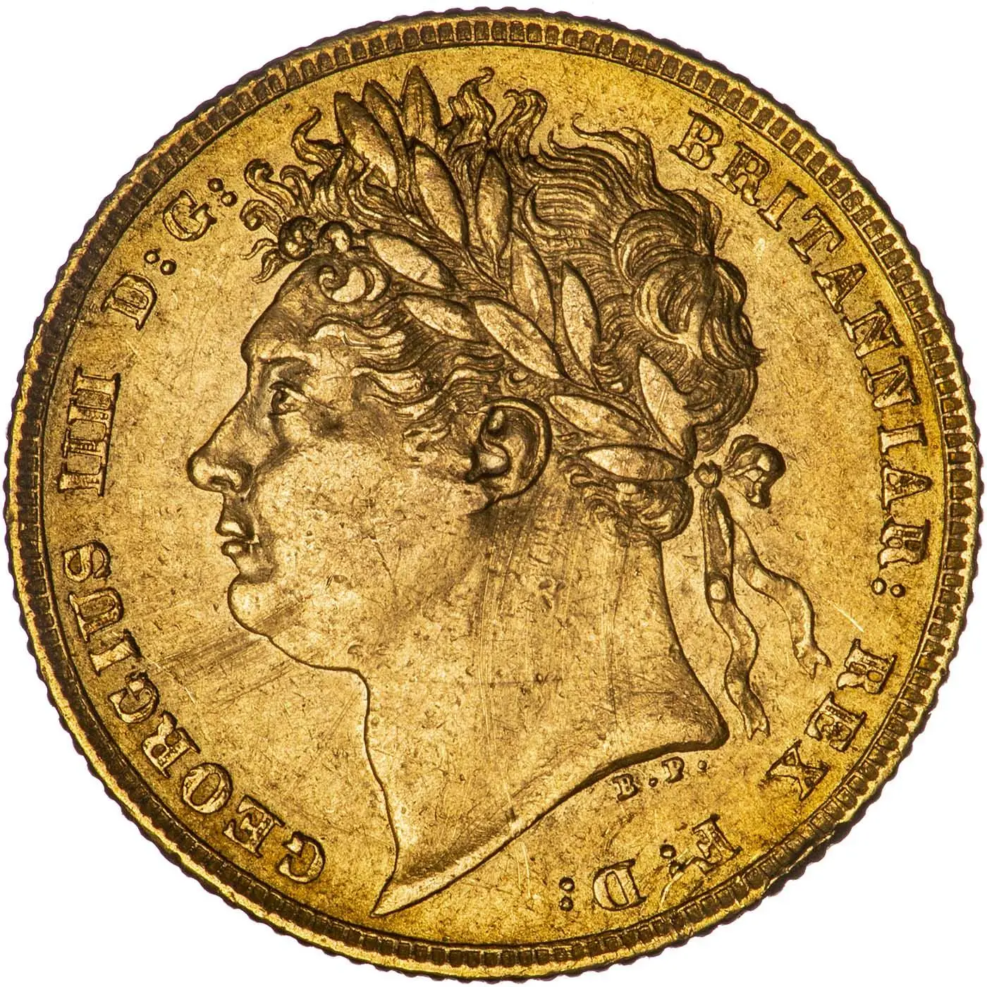 1823 Gold Full Sovereign George IV London | Chards