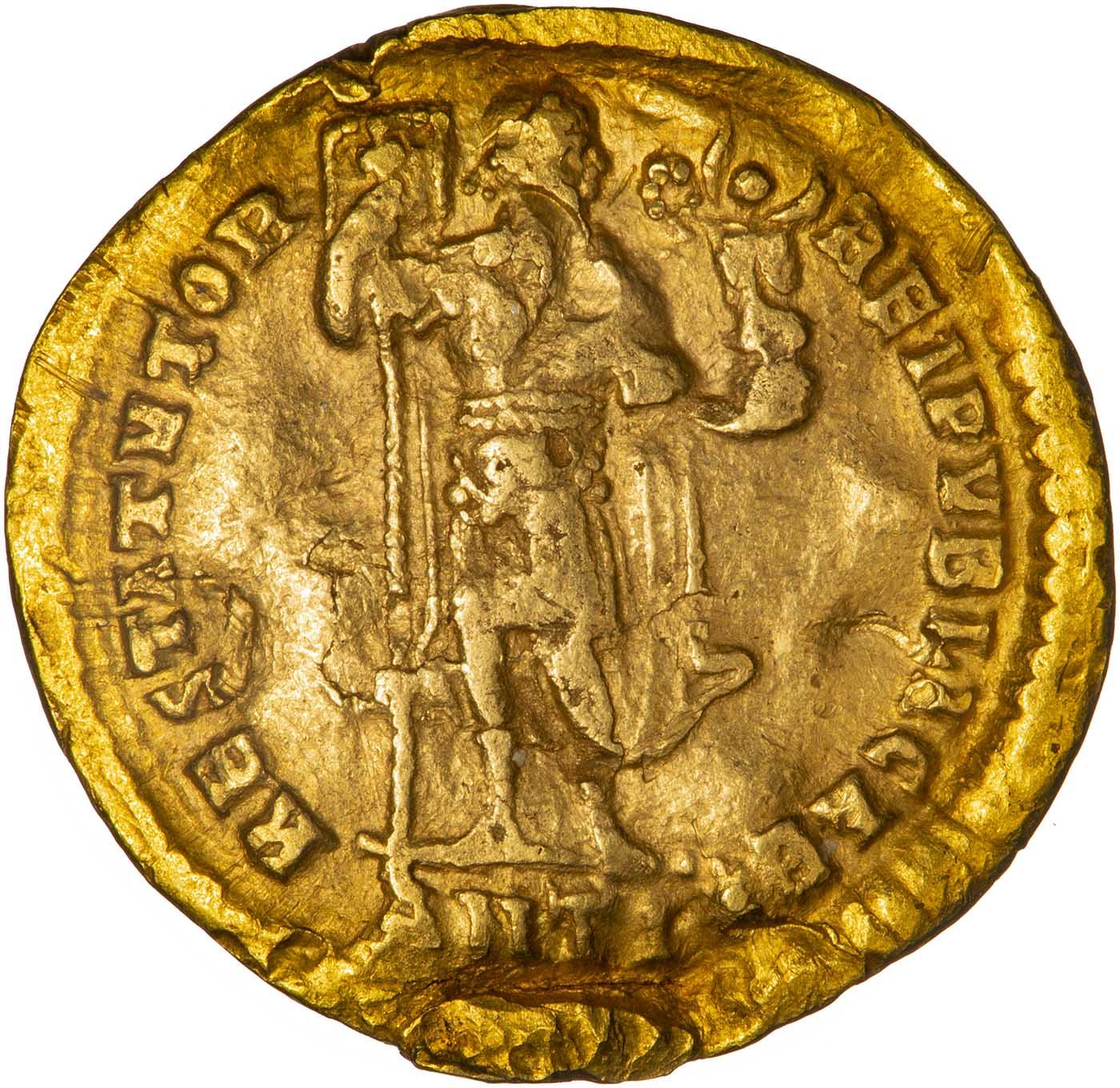 AD378 Solidus of Valens Gold Coin | Chards