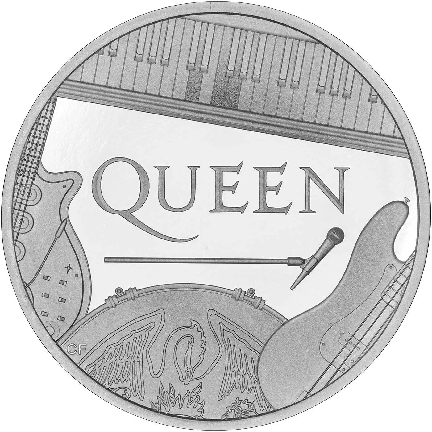 2020 Queen £1 Silver Proof Half Ounce Coin | Chards