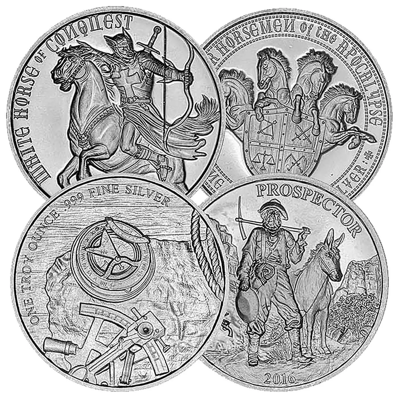 Silver Bullion Rounds Our Choice | Chards - From £23.60