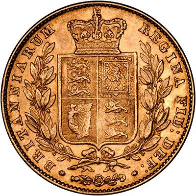 1844 Gold Full Sovereign Victoria London Mint | Chards