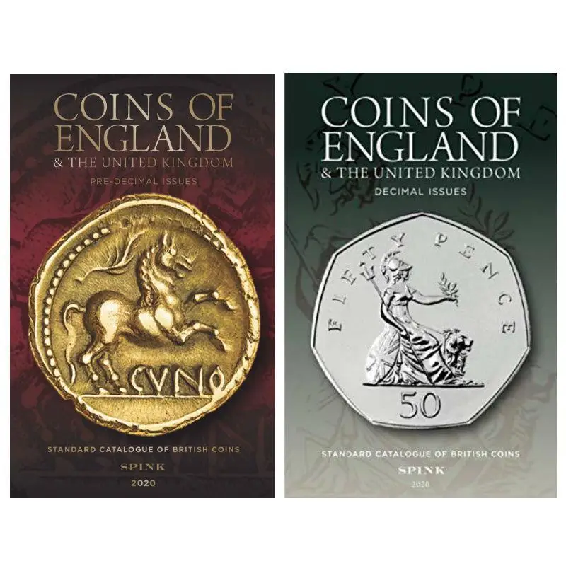 2020 Coins of England and the UK Spink Two Book Bundle