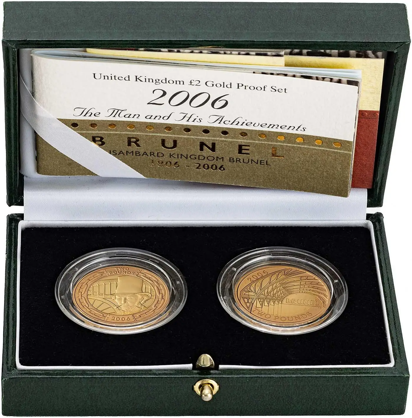 2006 Gold Proof Brunel, Achievements £2 Coin | Chards
