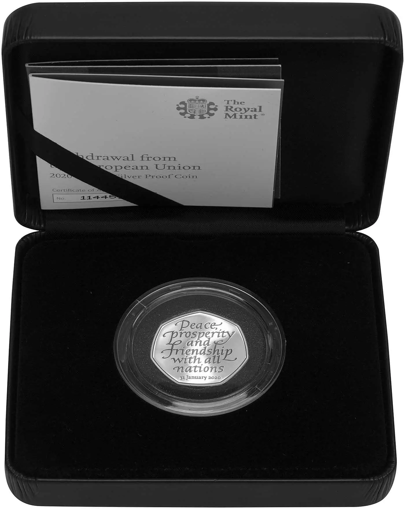 Buy Brexit Coin Silver Proof 50p EU Withdrawal | Chards