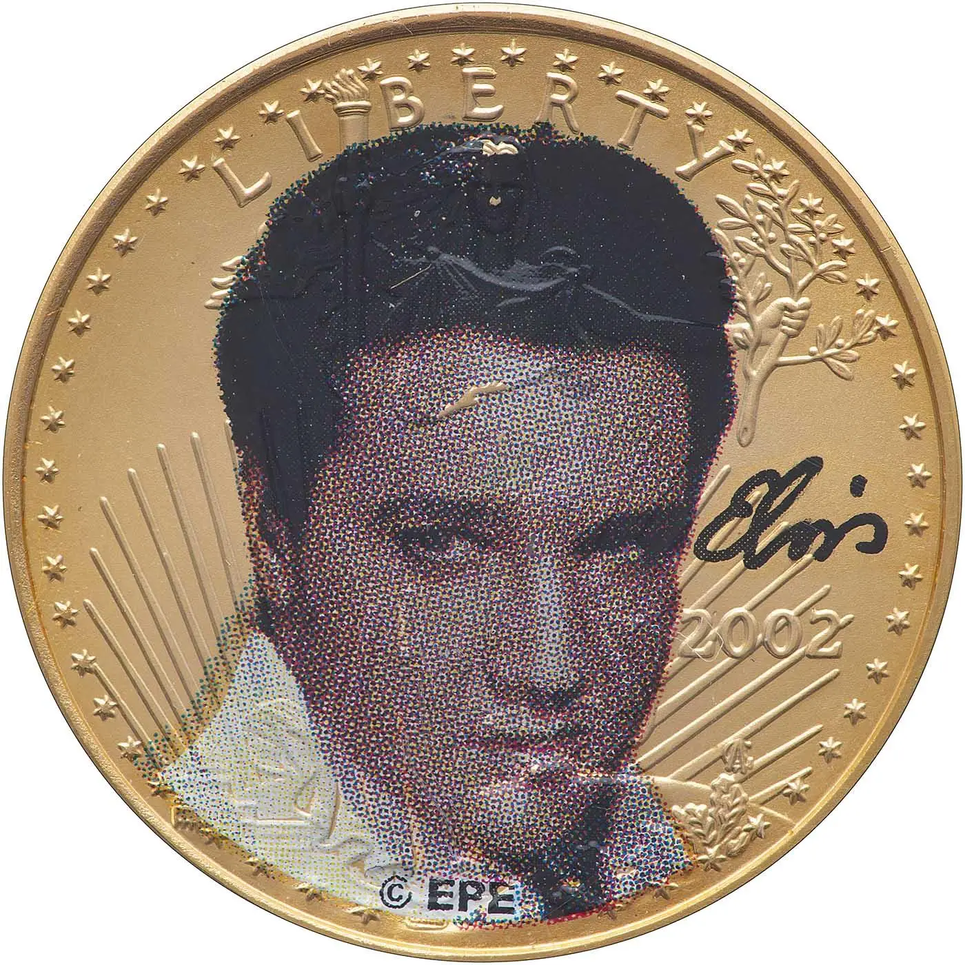 2002 Gold Quarter Eagle Elvis Presley | Chard - £618.34