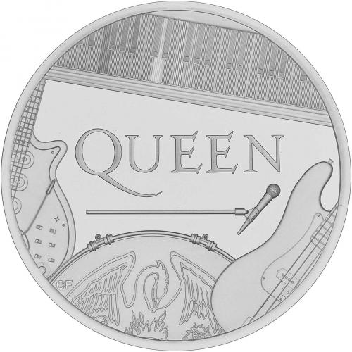 2020 Music Legends Queen £5 Silver Proof Coin | Chards