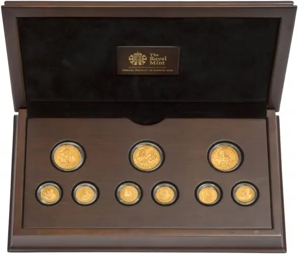 2012 London Olympic Games Nine Coin Gold Proof Set | Chards