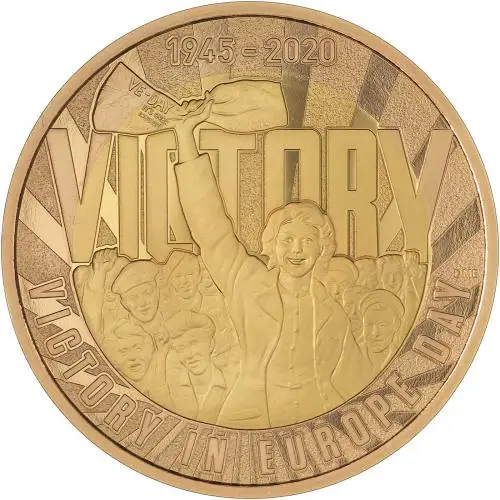 2020 VE Day Piedfort Gold Proof £2 Coin | Chards