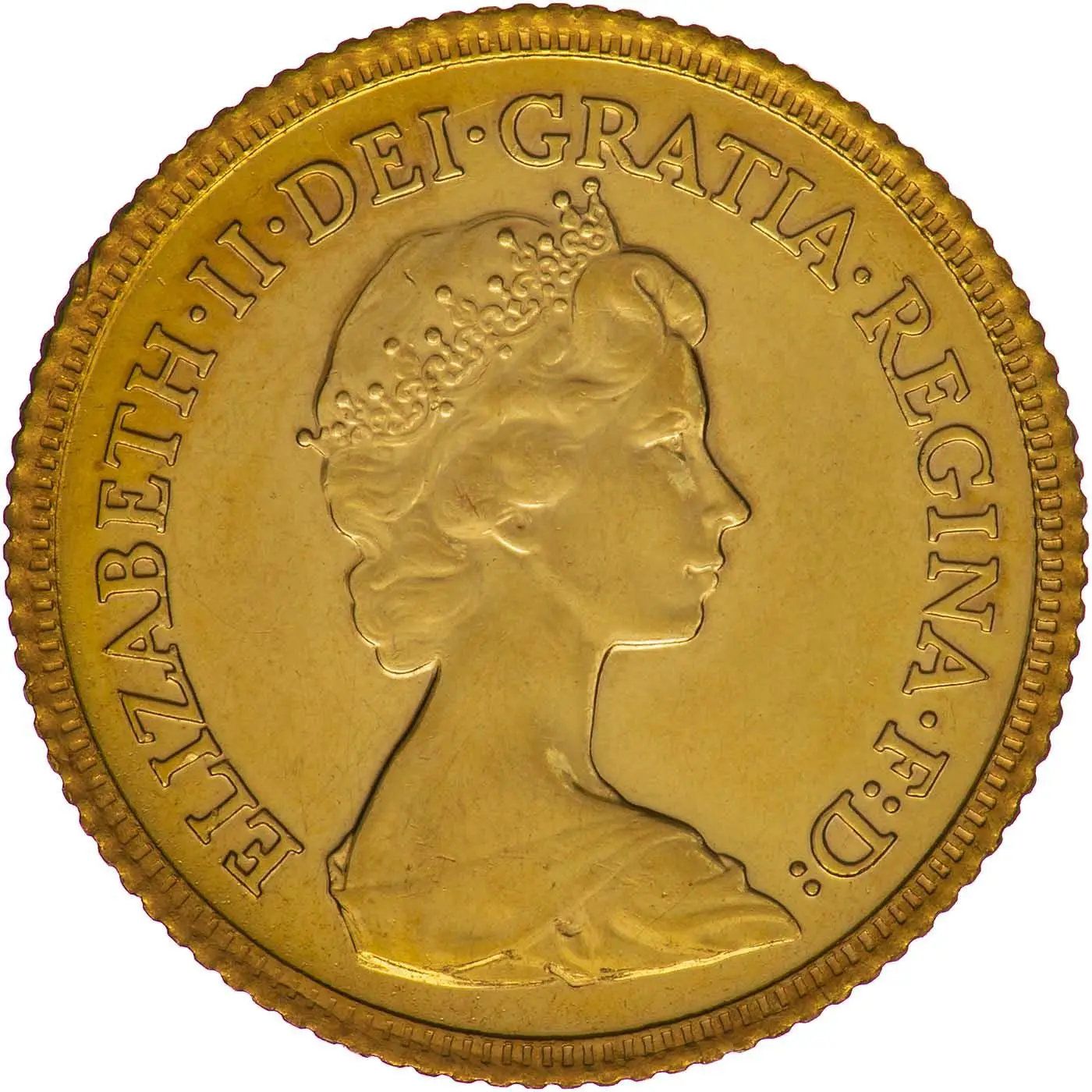 1982 Half Sovereign Elizabeth II Gold Coin | Chards