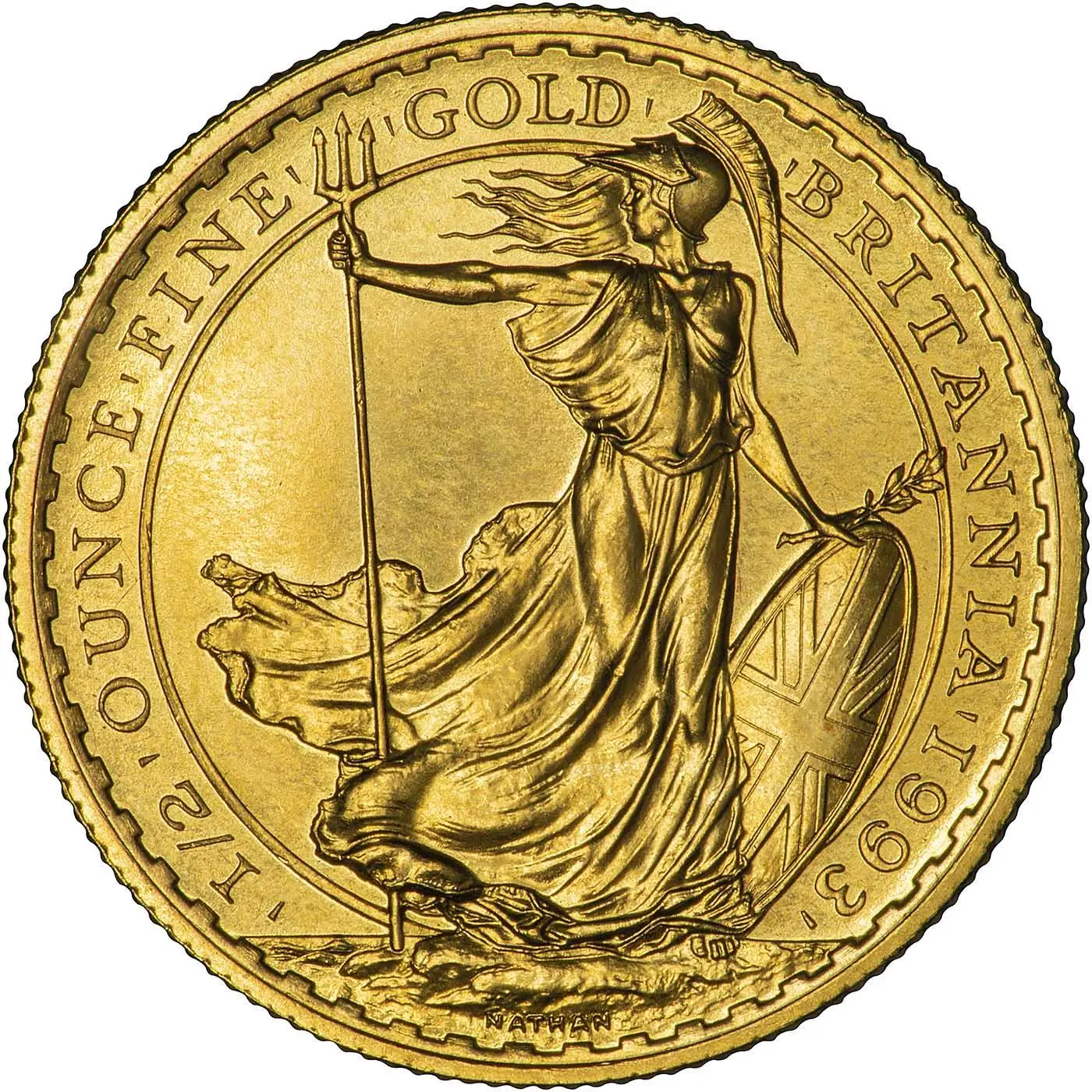 1993 1/2 oz Gold Britannia Bullion Coin | Chards