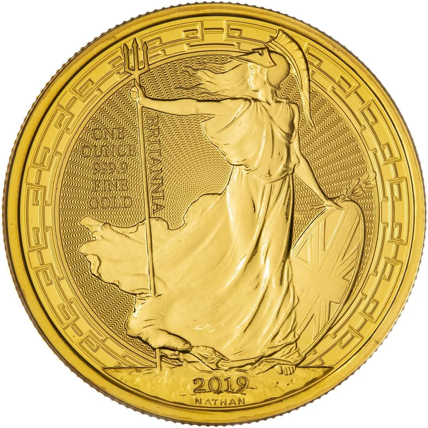 2019 Gold Britannia 1 oz Bullion - Oriental Border | Chards