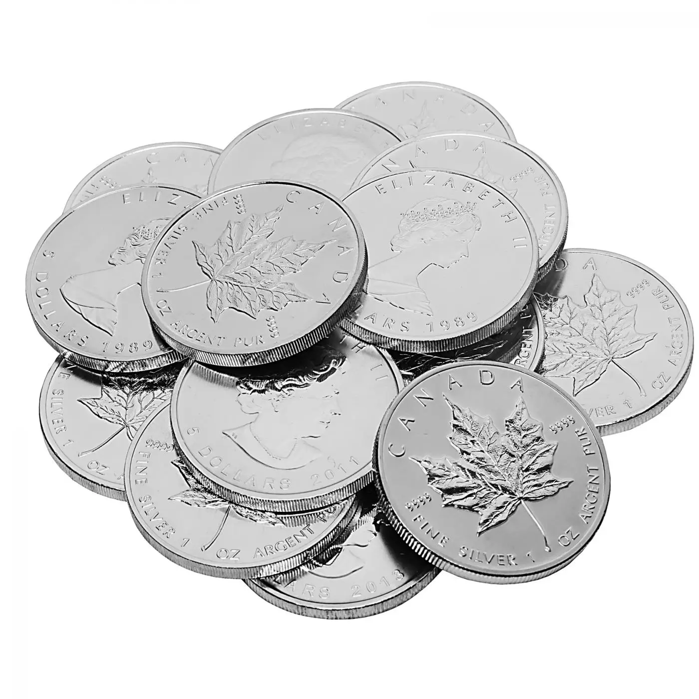 1oz Silver Maple Coin | Minty Bullion | Chard - From £30.67