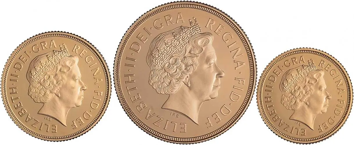 2005 Gold Proof Sovereign Royal Mint 3 Coins | Chards