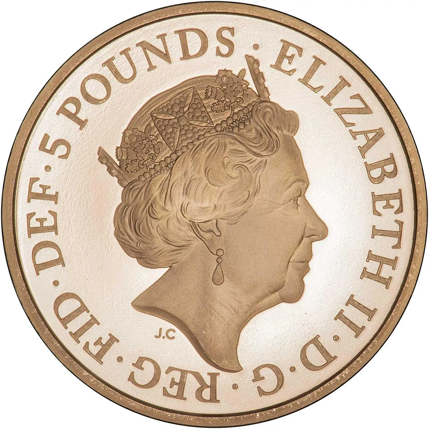 2020 75th Anniversary of End of WWII Gold Proof £5 | Chards