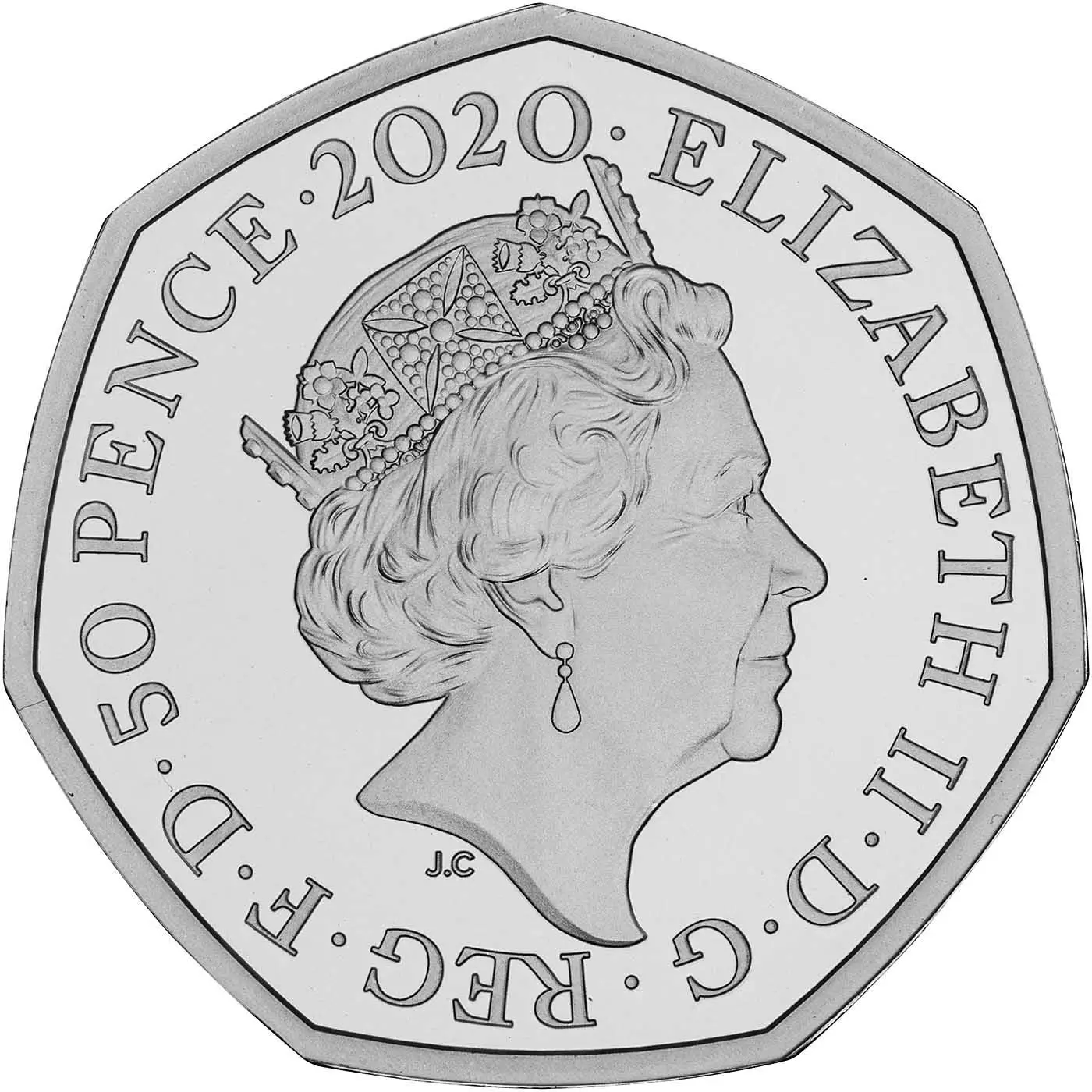 2020 Piglet 50 Pence Silver Proof Disney Coins | Chards