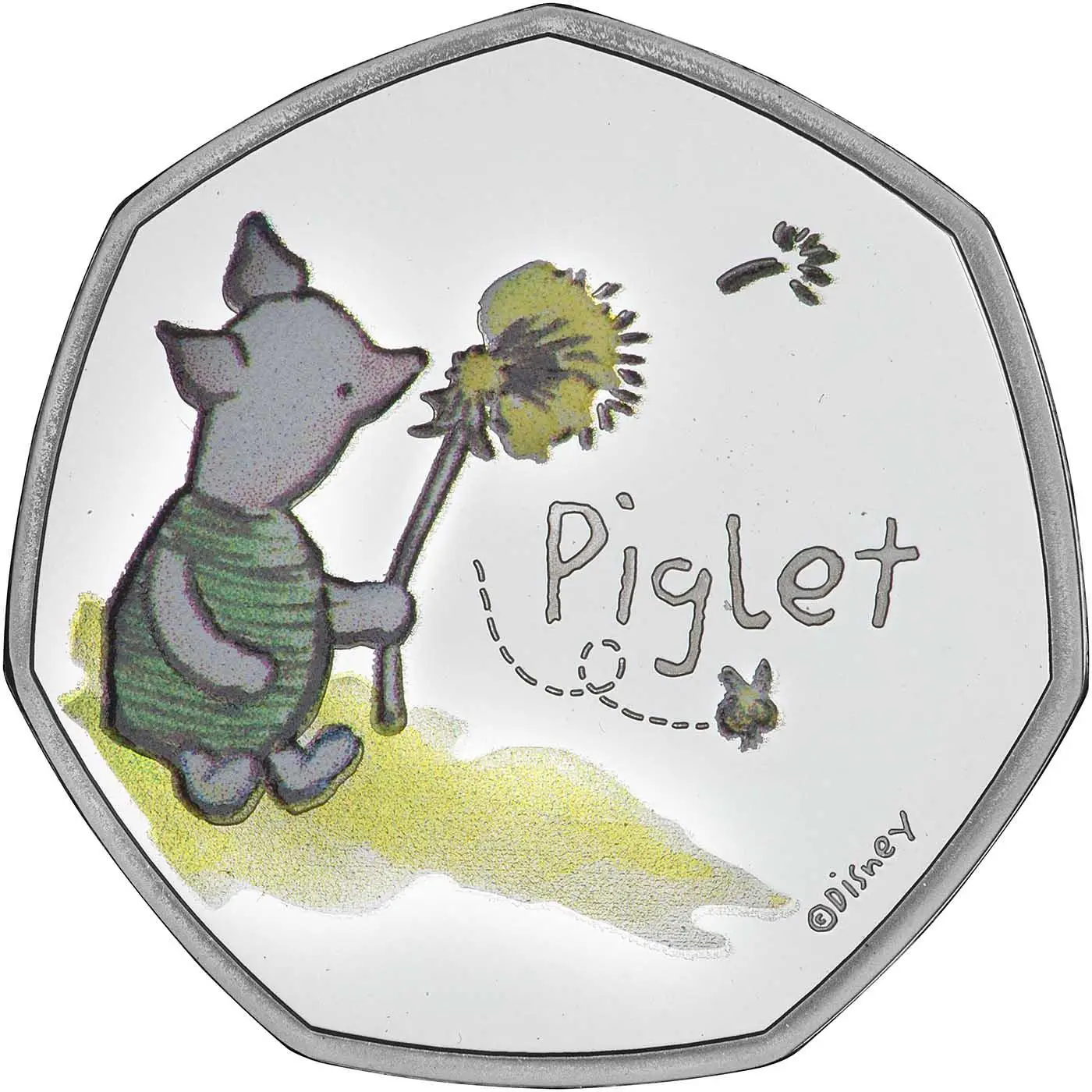 2020 Piglet 50 Pence Silver Proof Disney Coins | Chards