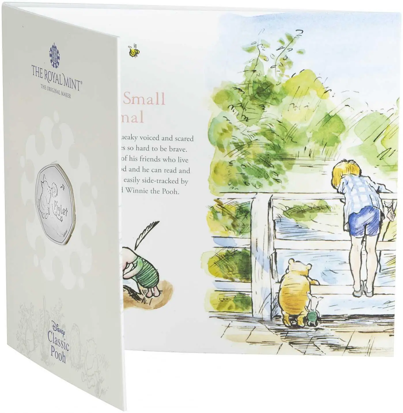 2020 Piglet Brilliant Uncirculated 50 Pence Coin | Chards