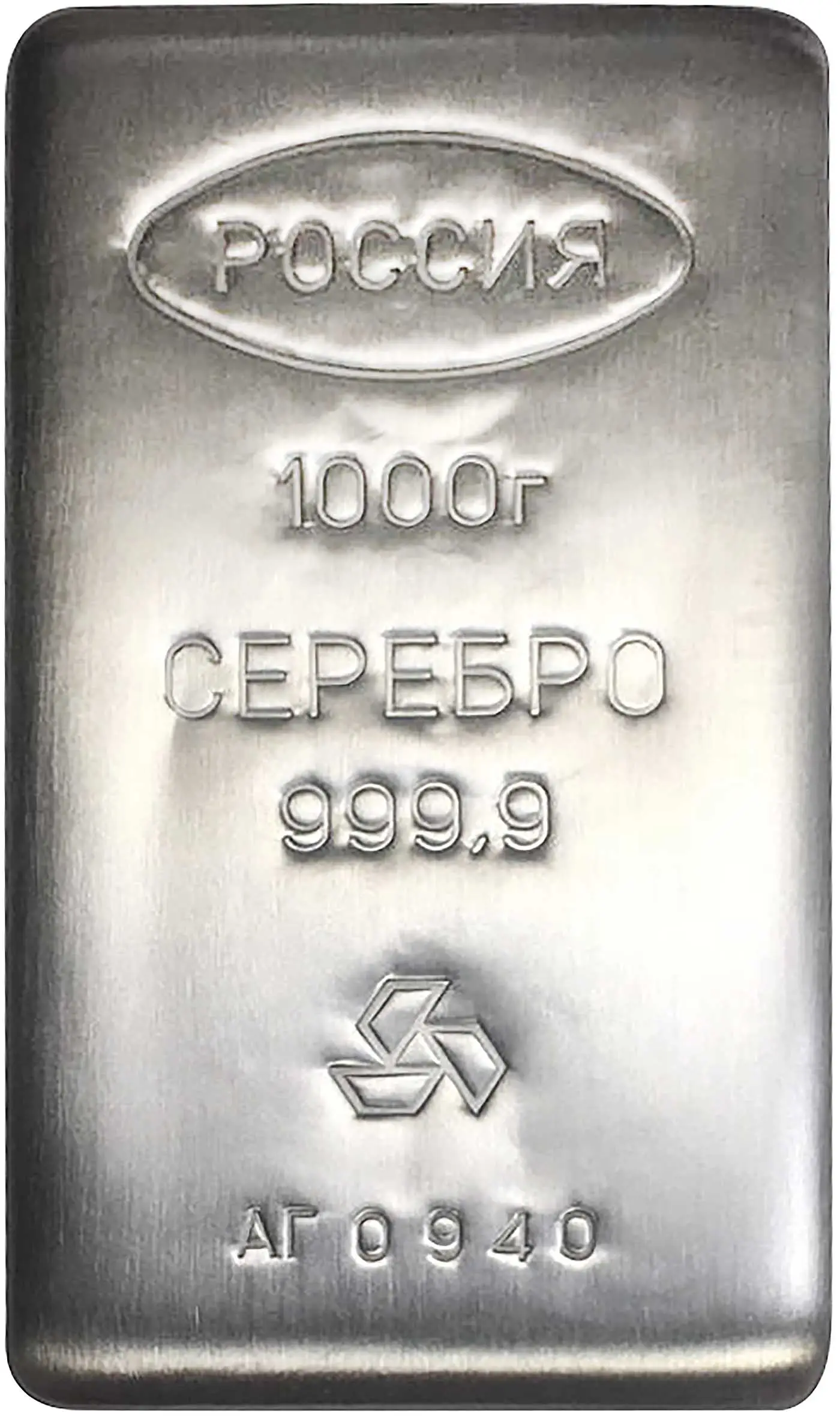 Prioksky 1 Kg Silver Bar VAT Free | Chards - From £860.32
