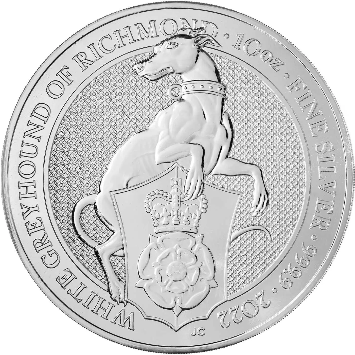 2022 Greyhound Silver 10 Ounce Queen's Beasts Coin | Chards
