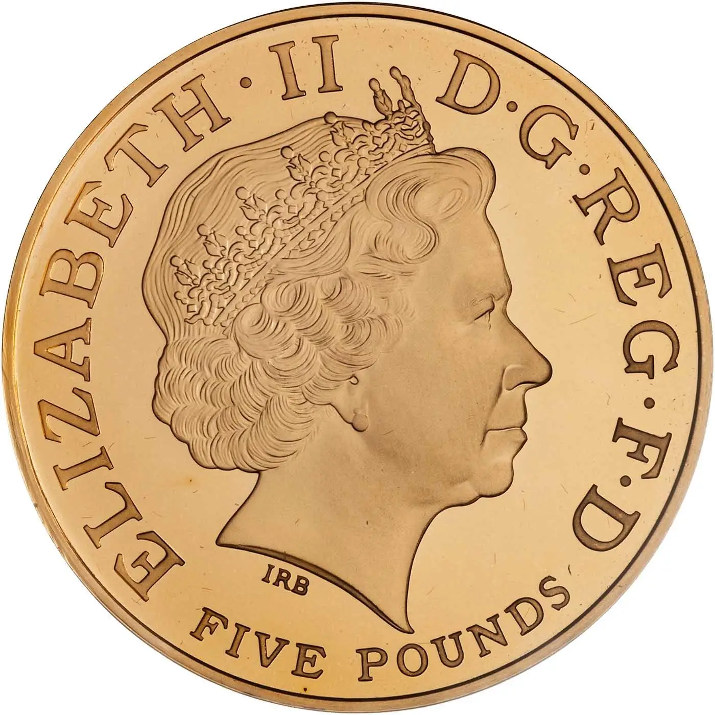 2005 Gold Proof Elizabeth II Nelson £5 Crown Coin | Chards