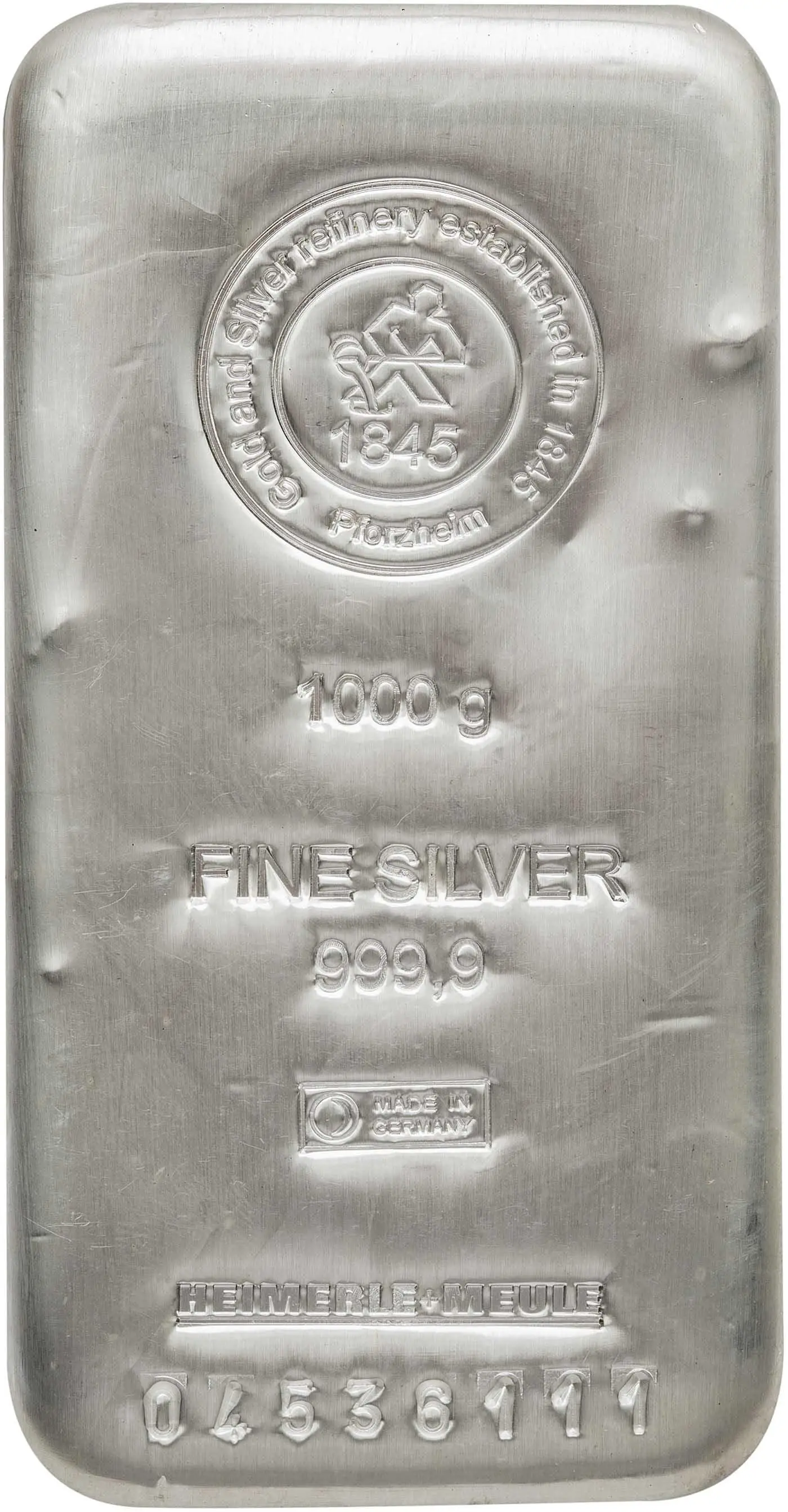 1 Kg Silver Heimerle & Meule Bar | Chards - £814.72