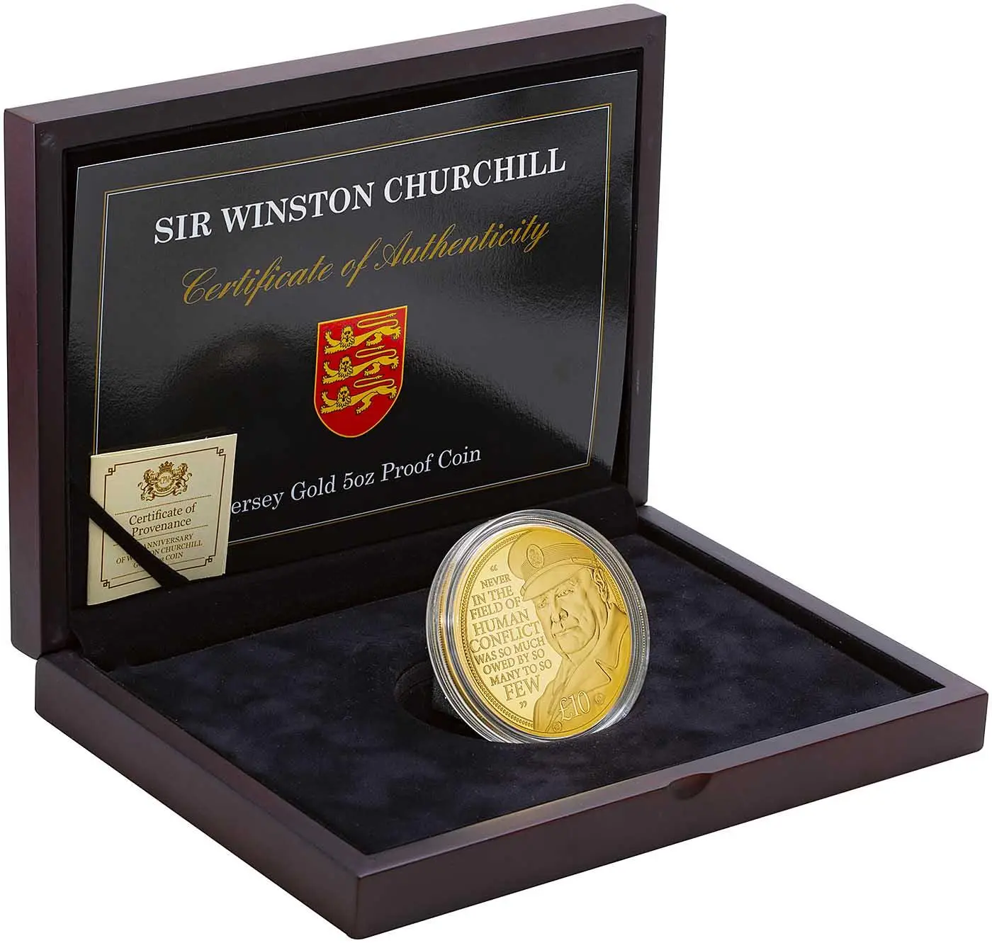 2015 Gold Proof 50th Anniversary Winston Churchill | Chards