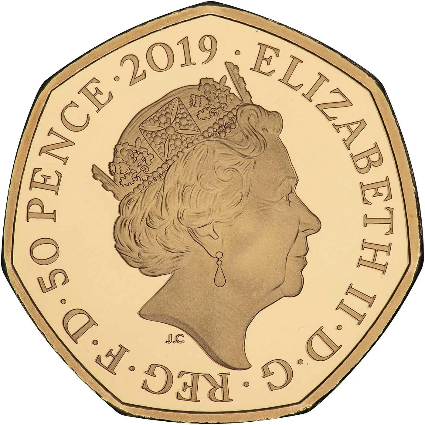 2019 Gold Proof Paddington Bear at St Paul's Coin | Chards