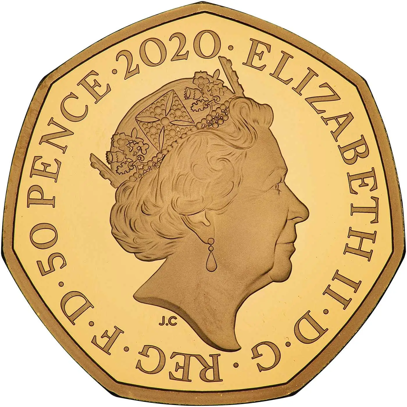 2020 Christopher Robin Gold Proof 50p Coin | Chards
