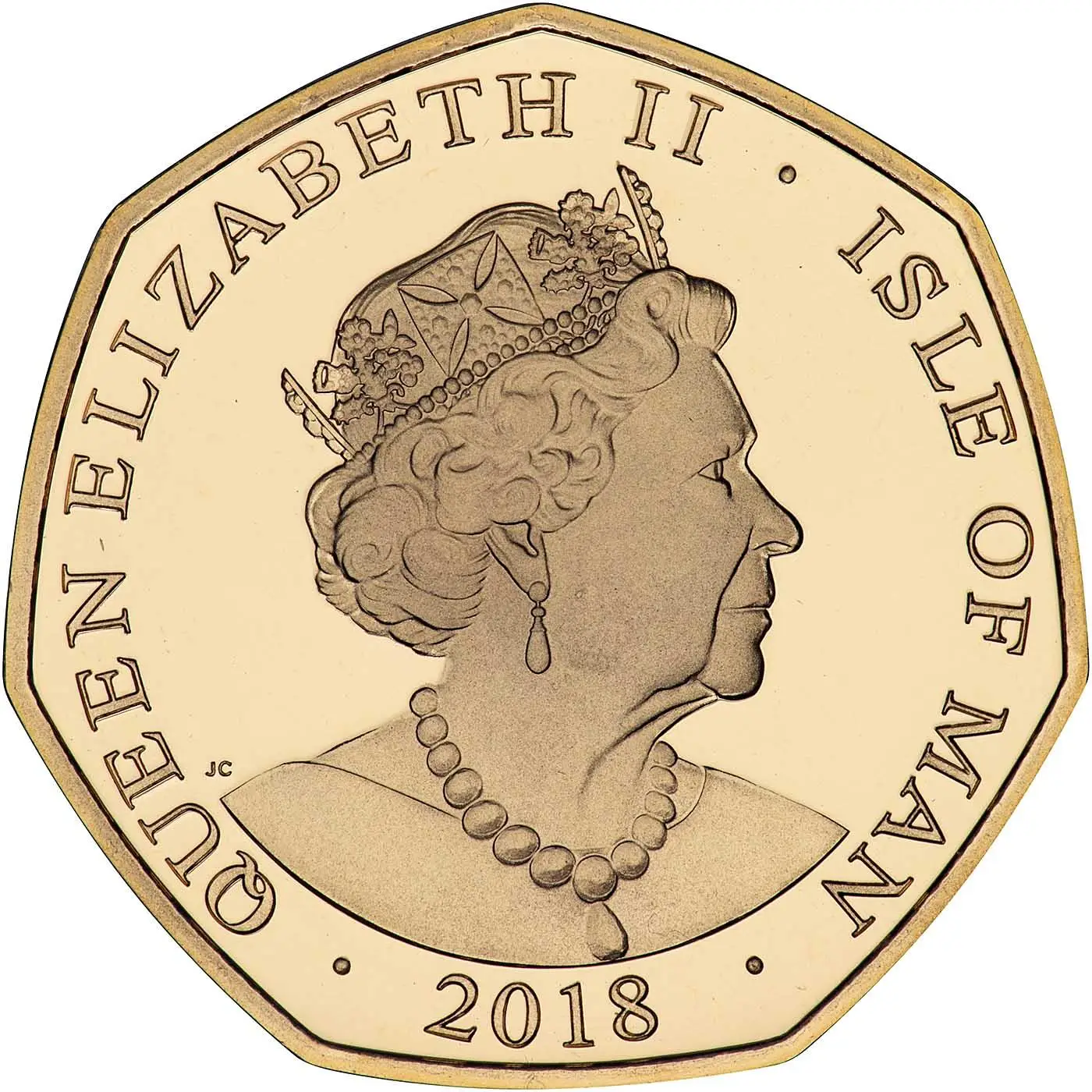 2018 Gold Proof 65th Anniversary 50 Pence Coin Set | Chards