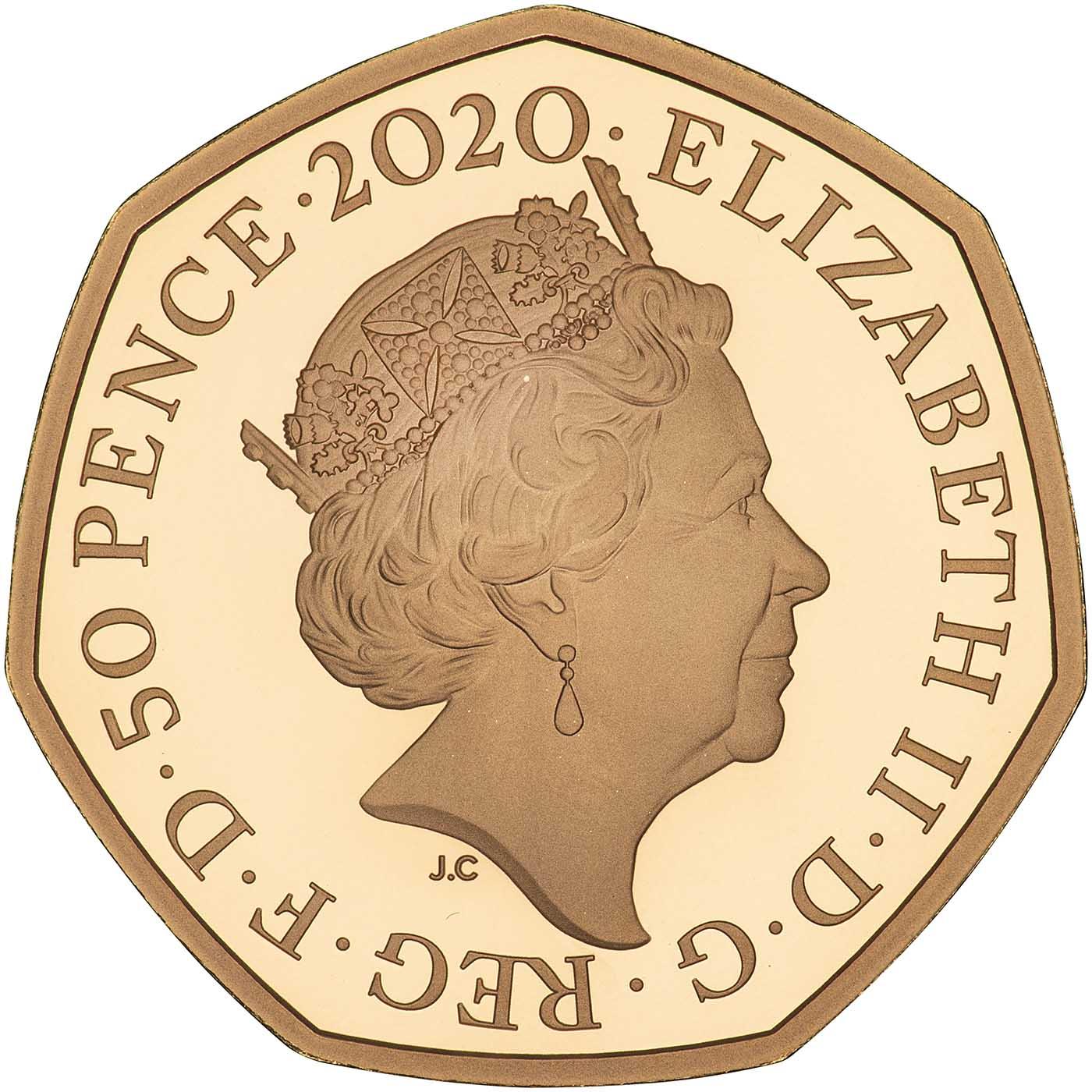 2020 Piglet 50 Pence Gold Proof Coin | Chards - £1,100.00