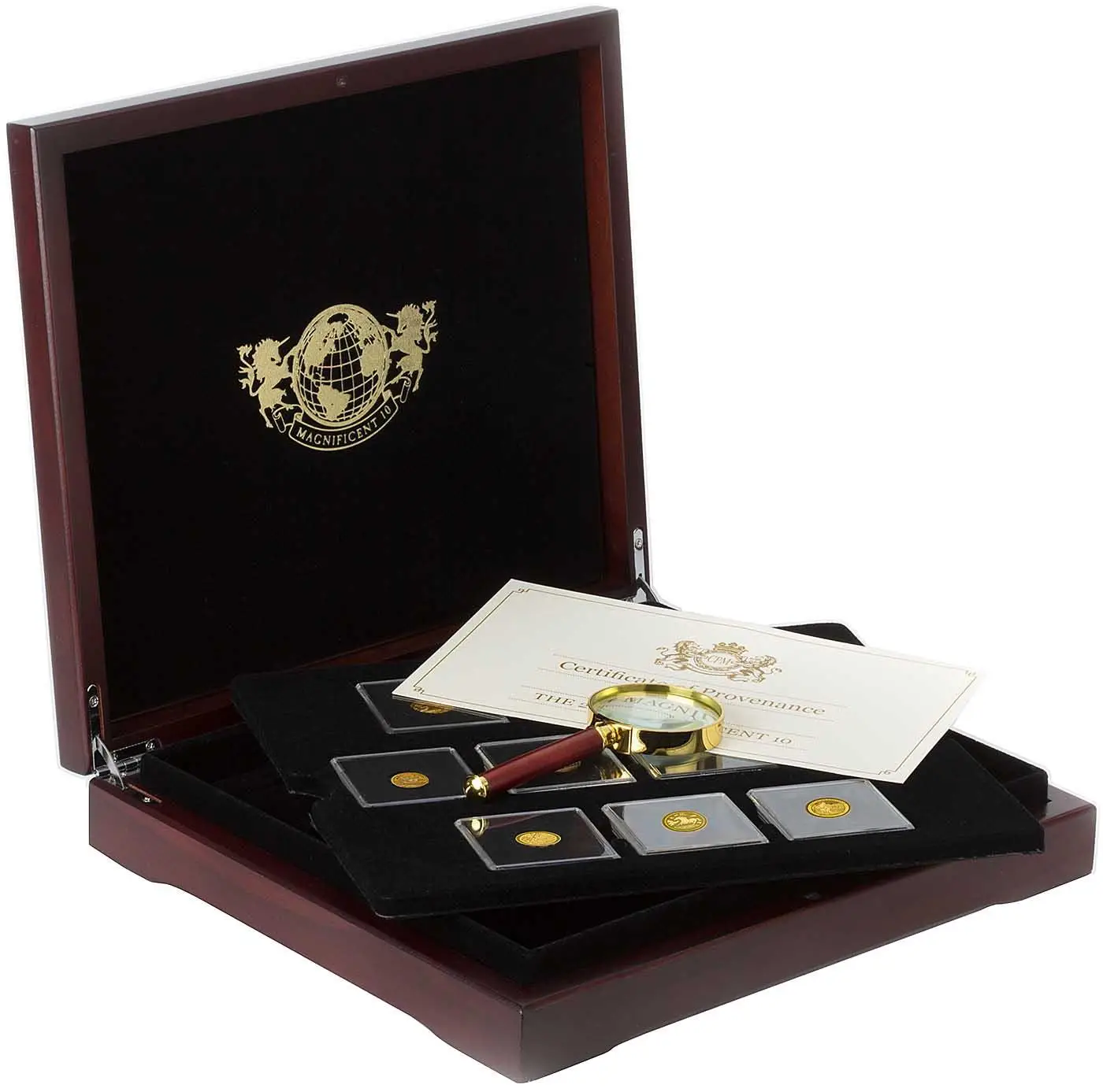 2014 Gold 1/10 oz The Magnificent Ten Coin Set | Chards