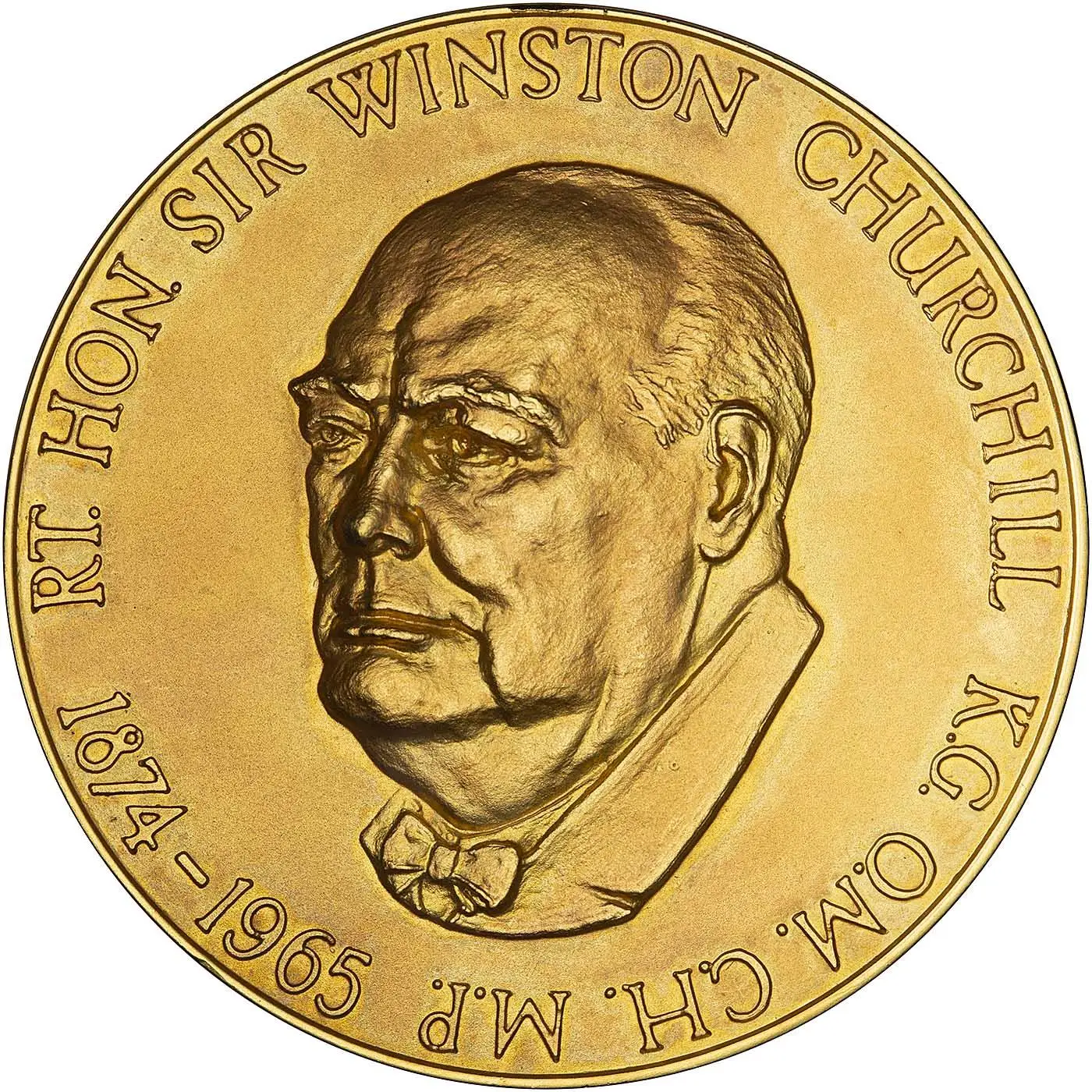 1965 Winston Churchill Gold Medallion | Chards