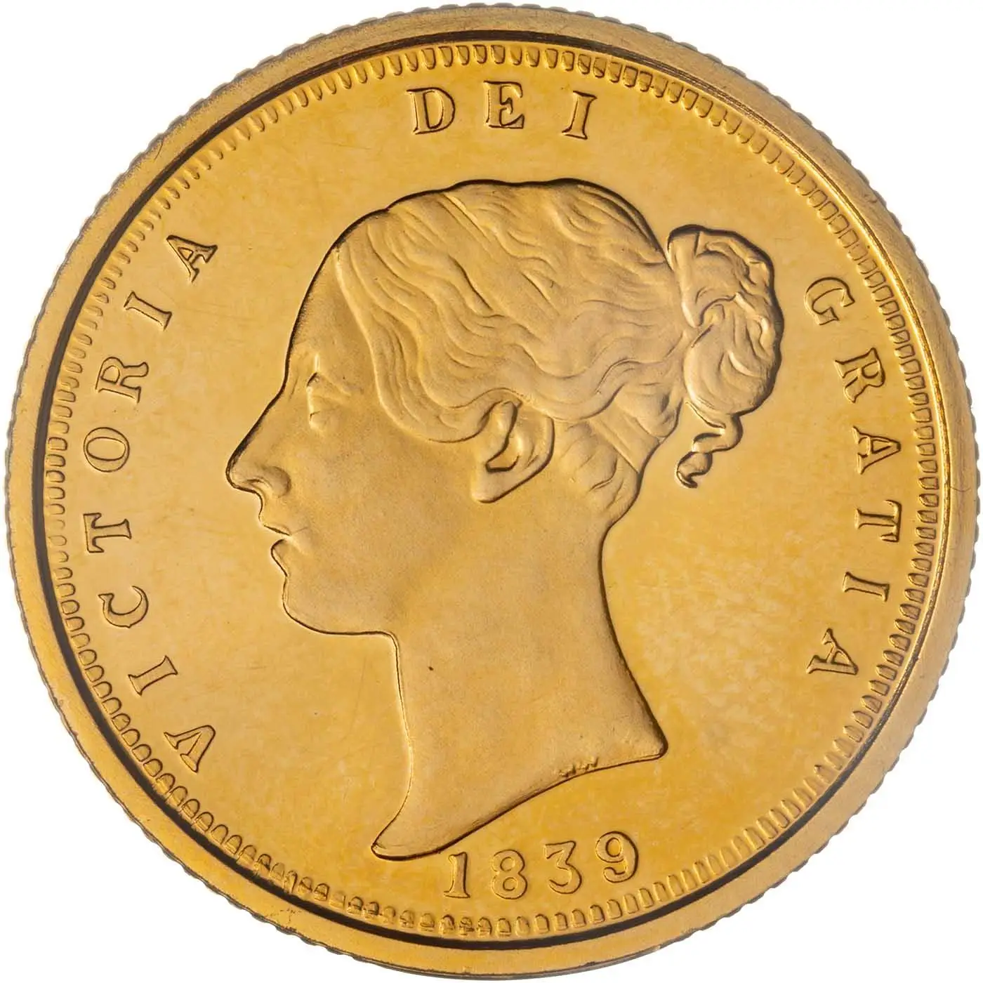 1839 Gold Proof Young Head Sovereign | Chards - £444.34