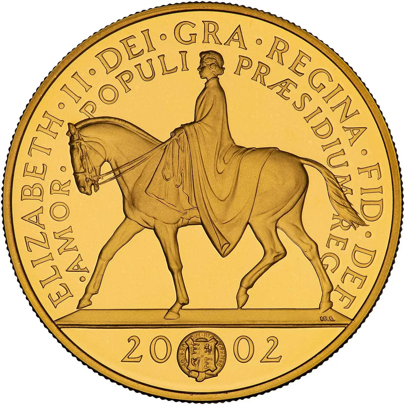 2002 Golden Jubilee £5 Gold Proof Coin | Chards