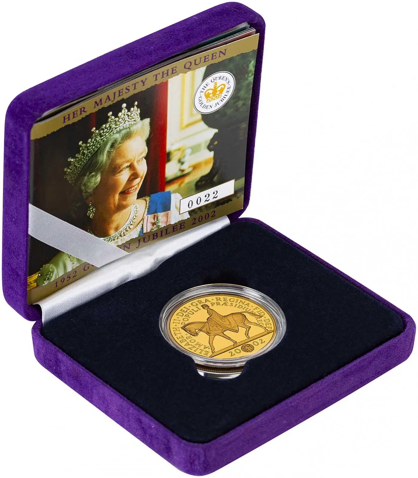 2002 Golden Jubilee £5 Gold Proof Coin | Chards