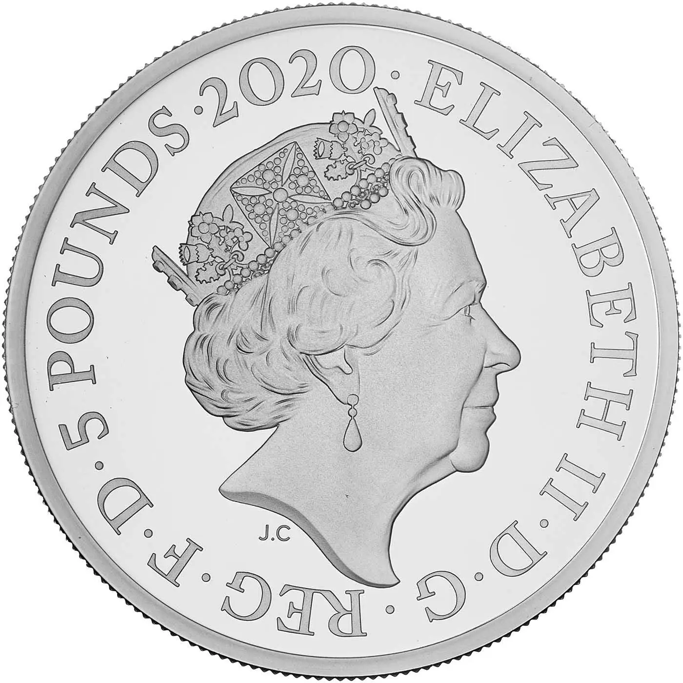 2020 3 Graces 2 oz Silver Proof Coin | Chards