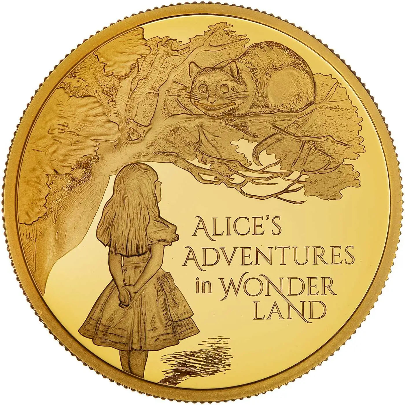 2021 Alice in Wonderland 1 Ounce Gold Proof Coin | Chards