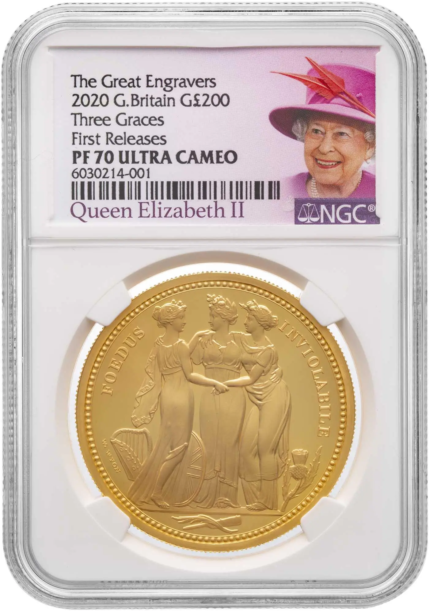 2020 Three Graces 2 Ounce NGC Gold Proof Coin | Chards