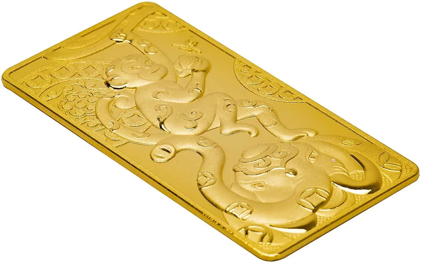 50 Gram Monkey & Elephant Bullion Bar | Chards